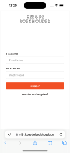 Installeren Kees de Boekhouder web app - Kees de Boekhouder